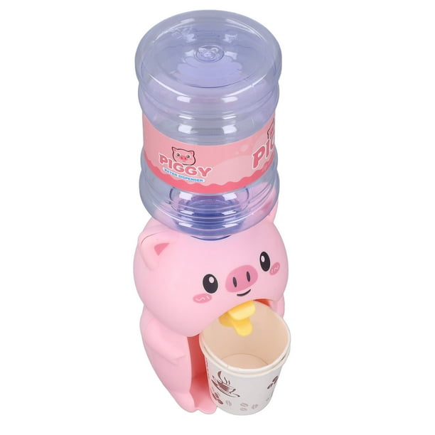 Miniature Water Dispenser, Plastic Materials Cute Delicate Cartoon Pig ...