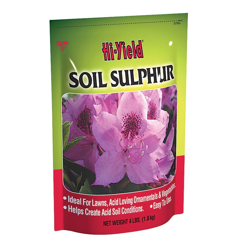 Hi-Yield Soil Sulphur 200 sq. ft. 4 lb. - Case Of: 1 - Walmart.com ...