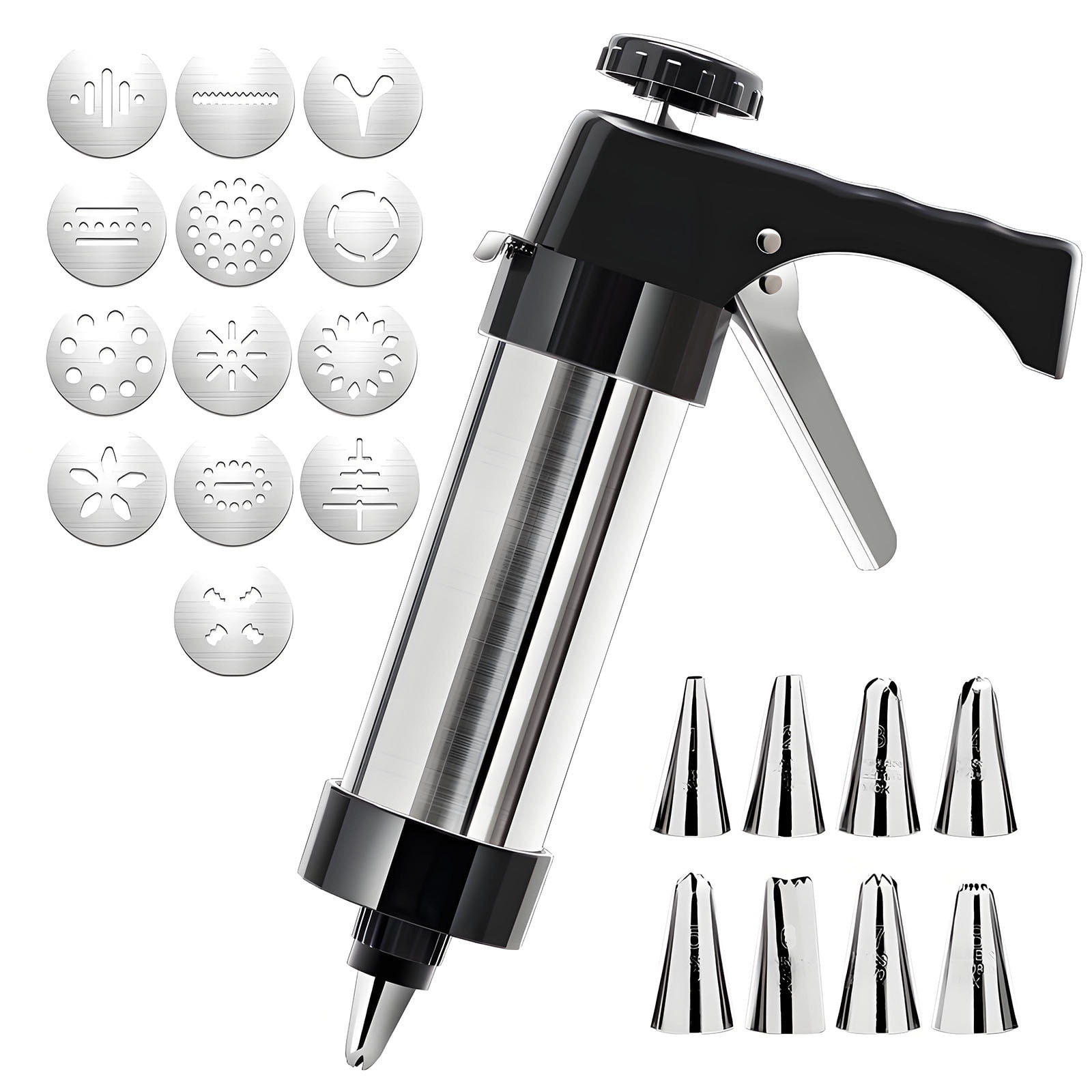 Click here for Generic Stainless Steel Cake Decorating Gun Set Wi... prices
