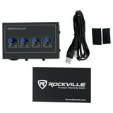 Rockville Studio Recording Kit w/Interface+Monitors+Stands+Mic ...