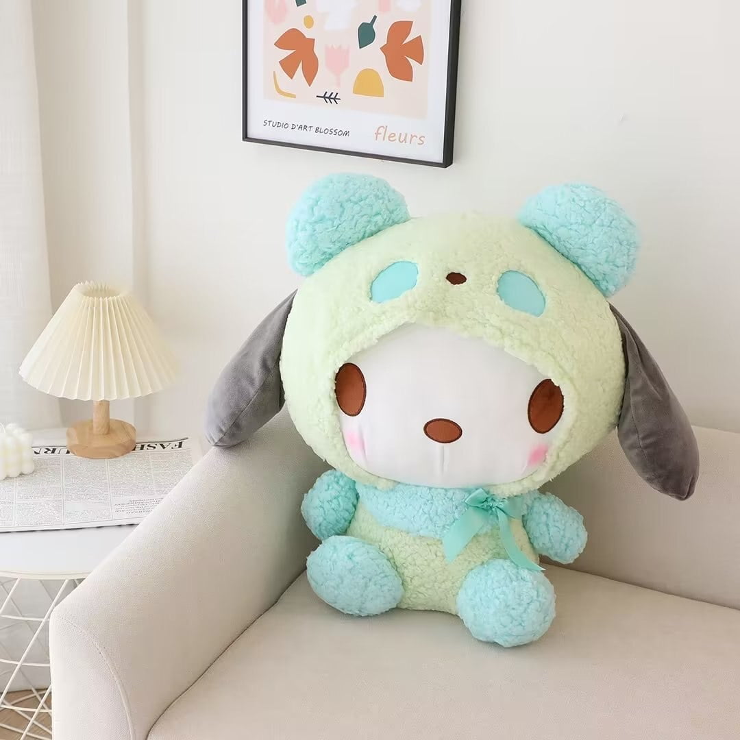 Sanrio-muñeco de peluche grande de 55cm para niños, juguete de Panda ...