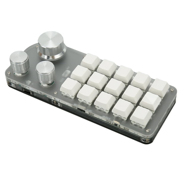 Mechanical Keyboard, Type C To USB One Handed Programmable Keypad Plug ...