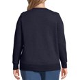 JMS by Hanes Women's Plus Size Fleece Pullover Sweatshirt - Walmart.com
