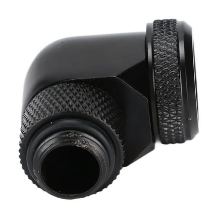 Water Cooled Adapter, External G1/4 Water Cooling Elbow Connector for ...