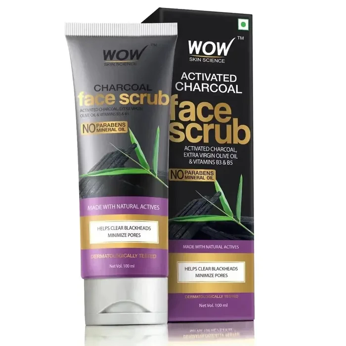 Click here for Wow Skin Science Activated Charcoal Face Scrub For... prices