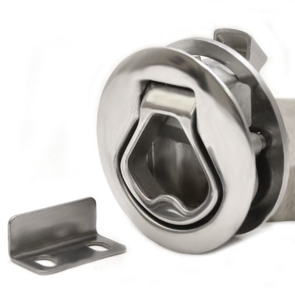 Crest Pontoon Boat Hatch Latch | 2 Inch Stainless - Walmart.com