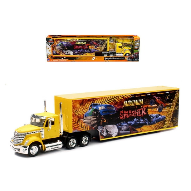 NEWRAY 1:43 LONG HAUL TRUCKER - INTERNATIONAL LONESTAR CONTAINER WITH ... NEWRAY 1:43 LONG HAUL TRUCKER - INTERNATIONAL LONESTAR CONTAINER WITH ...