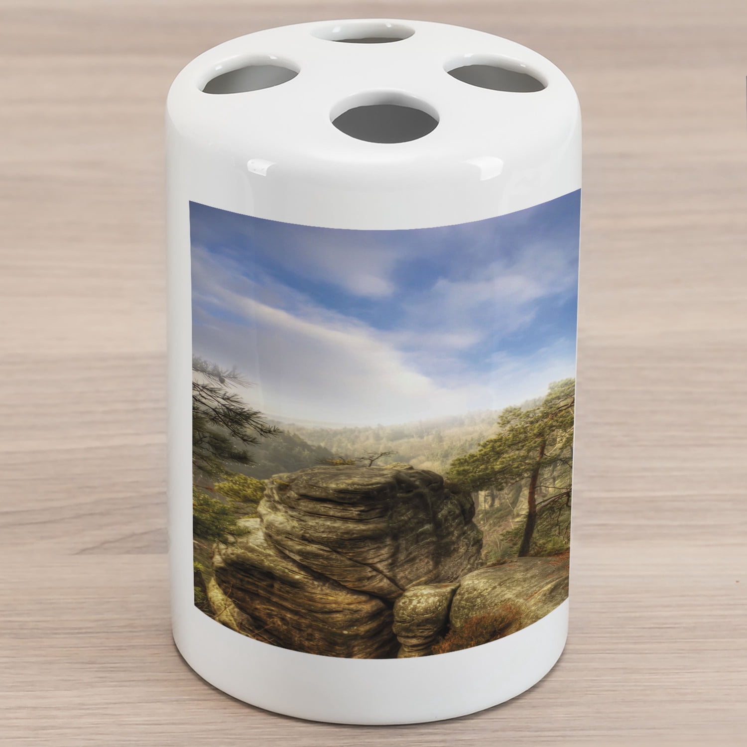 Nature Ceramic Toothbrush Holder, Wonders of the World National Park ...