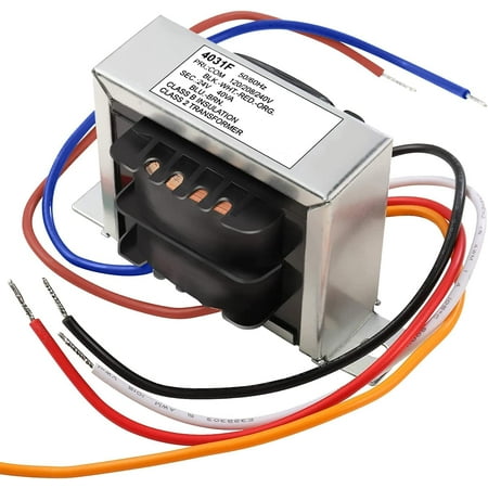 Cl 2 Control Transformer Foot Mount 40VA Primary Voltage 120, 208, 240V Secondary 24V - UL ...