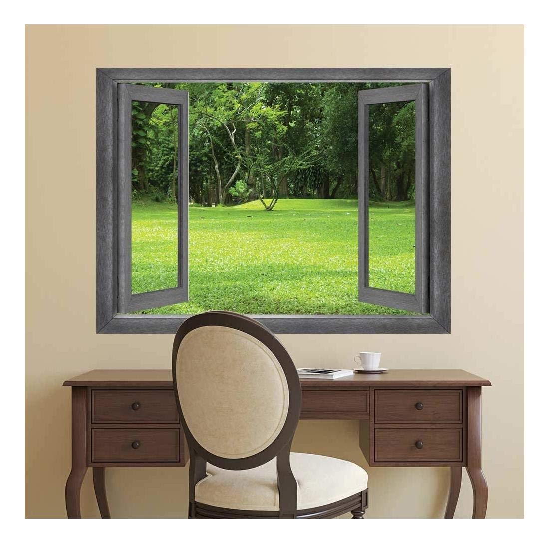 wall26 - Open Window Creative Wall Decor - The Opening to a Beautiful ...