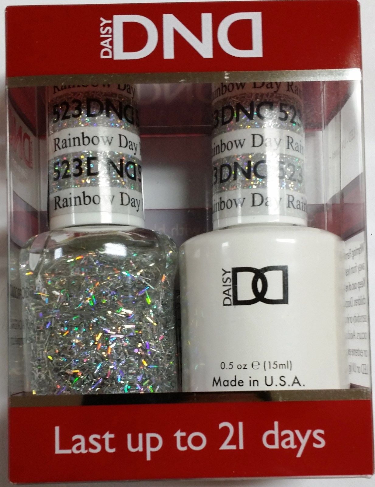 DND Nail Polish Gel & Matching Lacquer Set (523 - Rainbow Day ...
