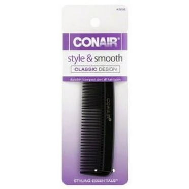 Conair Wide-Tooth Lift Comb for Thick Hair - Eliminates Tangles, Adds ...
