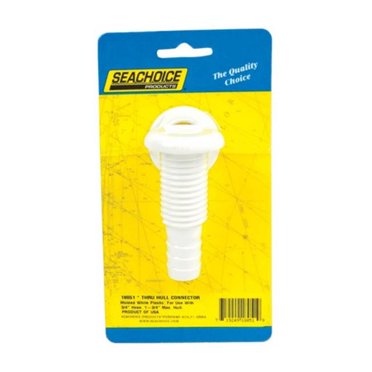Seachoice Plastic Thru-Hull with Broad Flange - Walmart.com