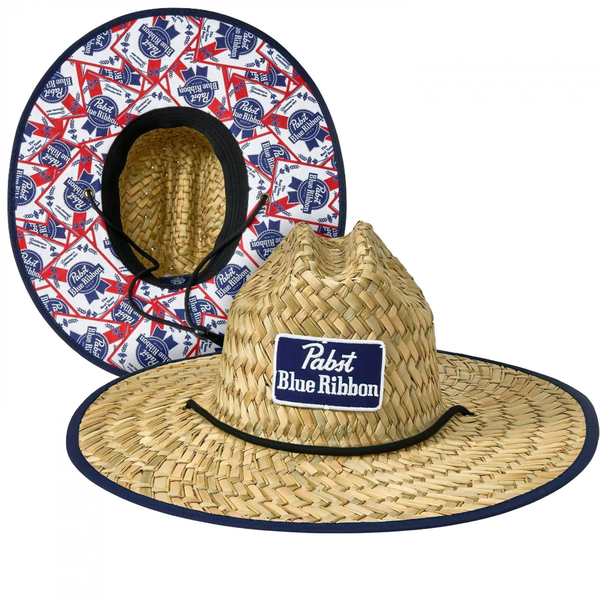 Click here for Pabst Blue Ribbon Lifeguard Hat With Repeating Lab... prices