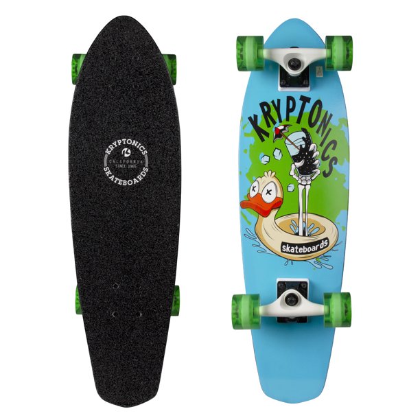 Kryptonics 28 In. Complete Cruiser Skateboard (28 In. x 8 In.), Splash ...
