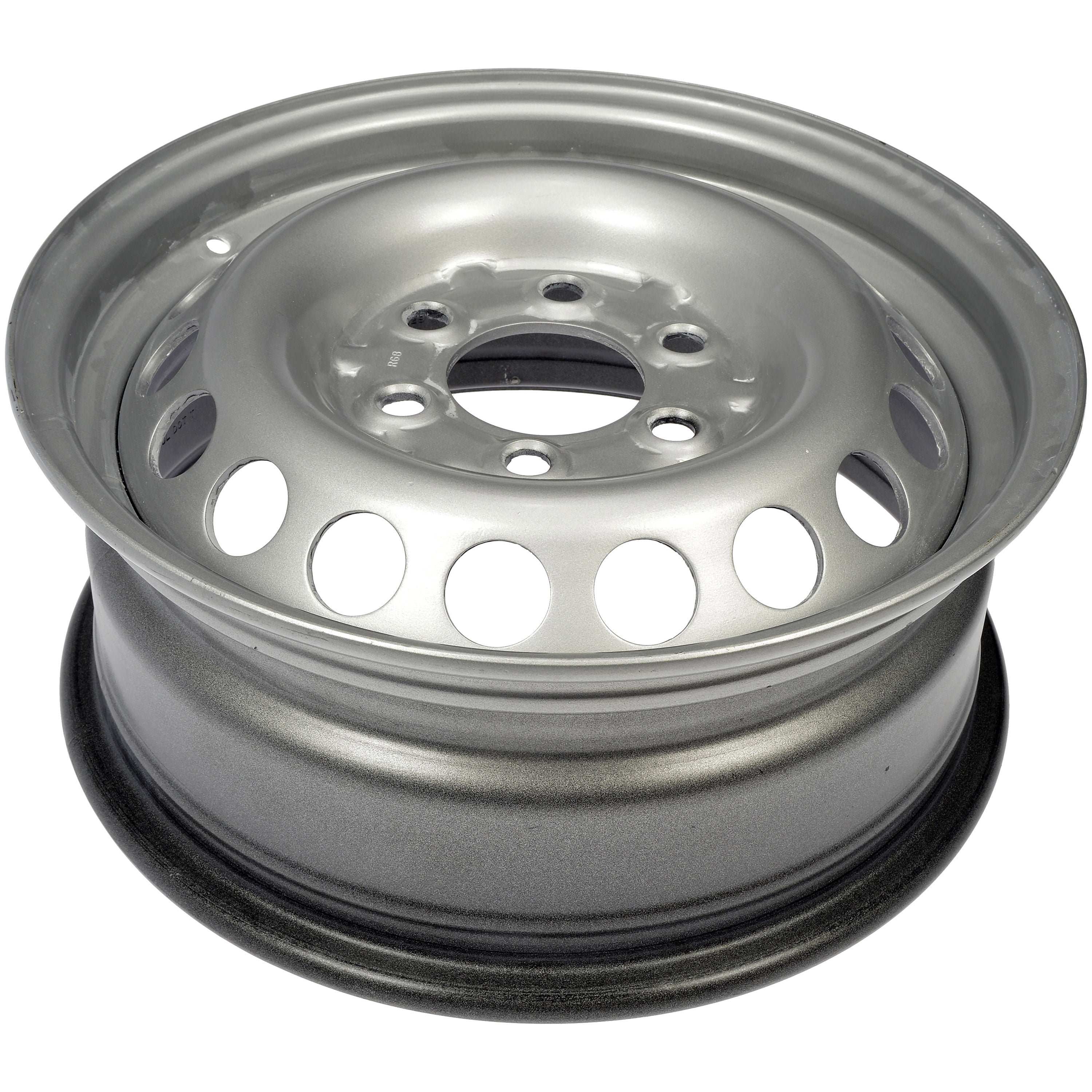 Dorman 939-268 Steel 16" Wheel Rim 16 x 6.5-inch 6-Lug Silver, for ...