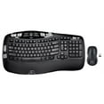 Logitech MK550 Set, Wireless Wave Keyboard and Mouse Combo, Computer ...