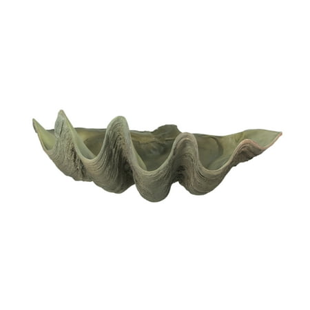 Lifelike Cast Polyresin Giant Clam Shell Decorative Bowl | Walmart Canada