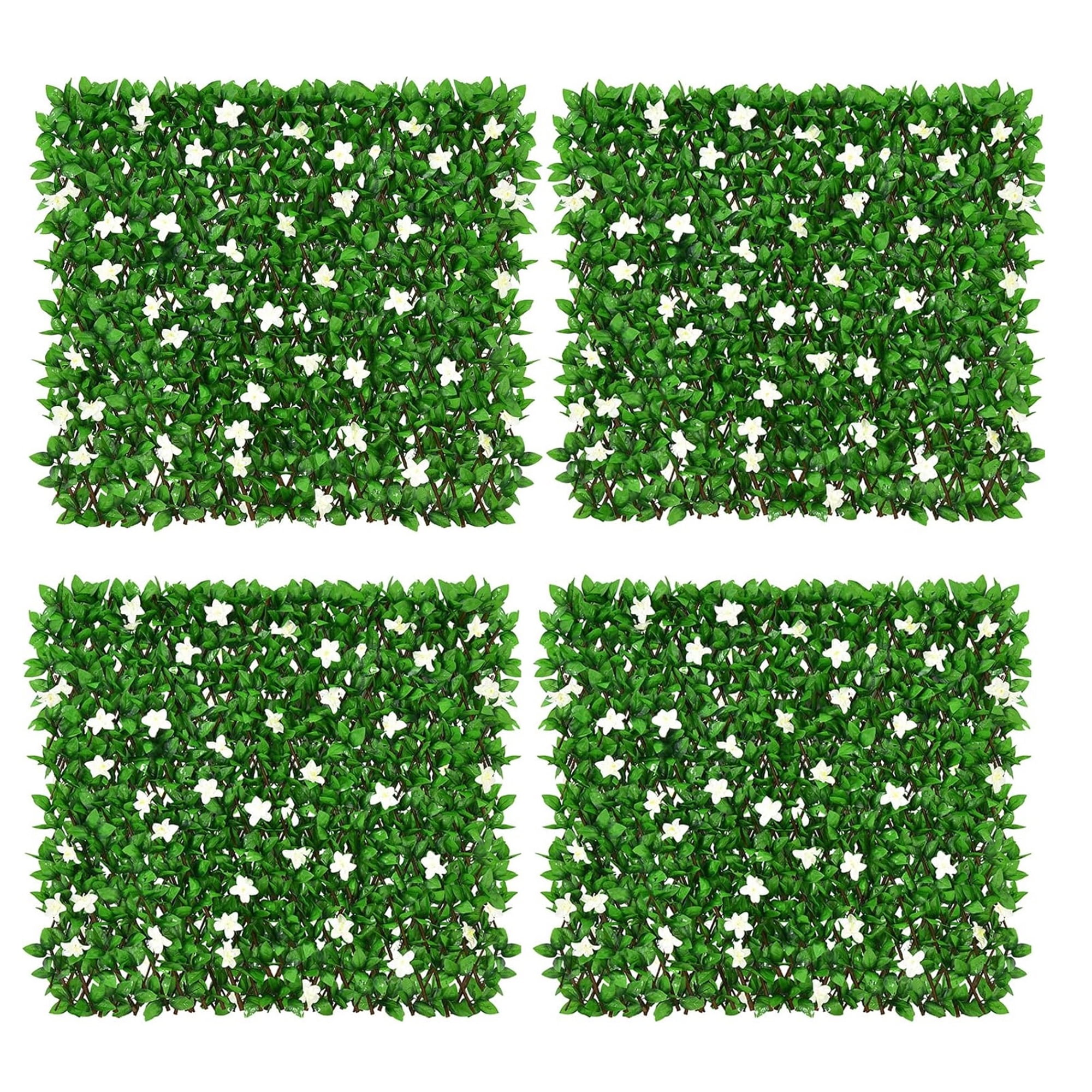 Click here for Gymax 4pcs Expandable Fence Privacy Screen Decorat... prices