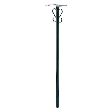 Gibraltar Round Steel Mailbox Post, Black - Design for Lightweight ...