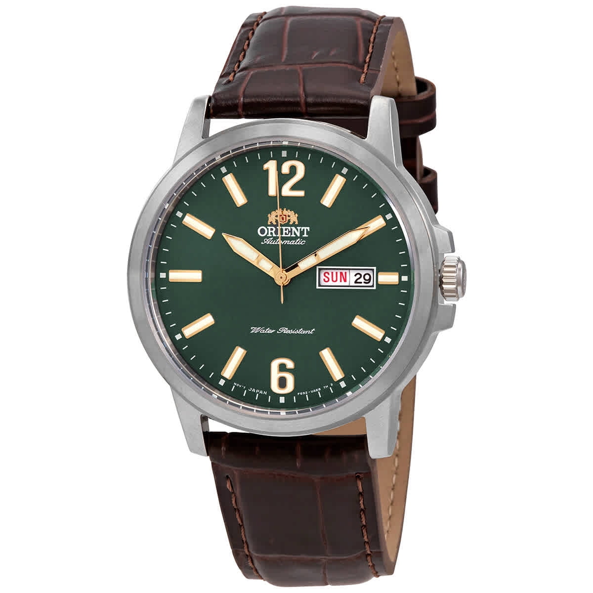 Orient Classic Automatic Green Dial Men's Watch RA-AA0C06E19B - Walmart.com