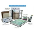 Wire Metal 5 in 1 Desk Organizer Set, Black - Walmart.com