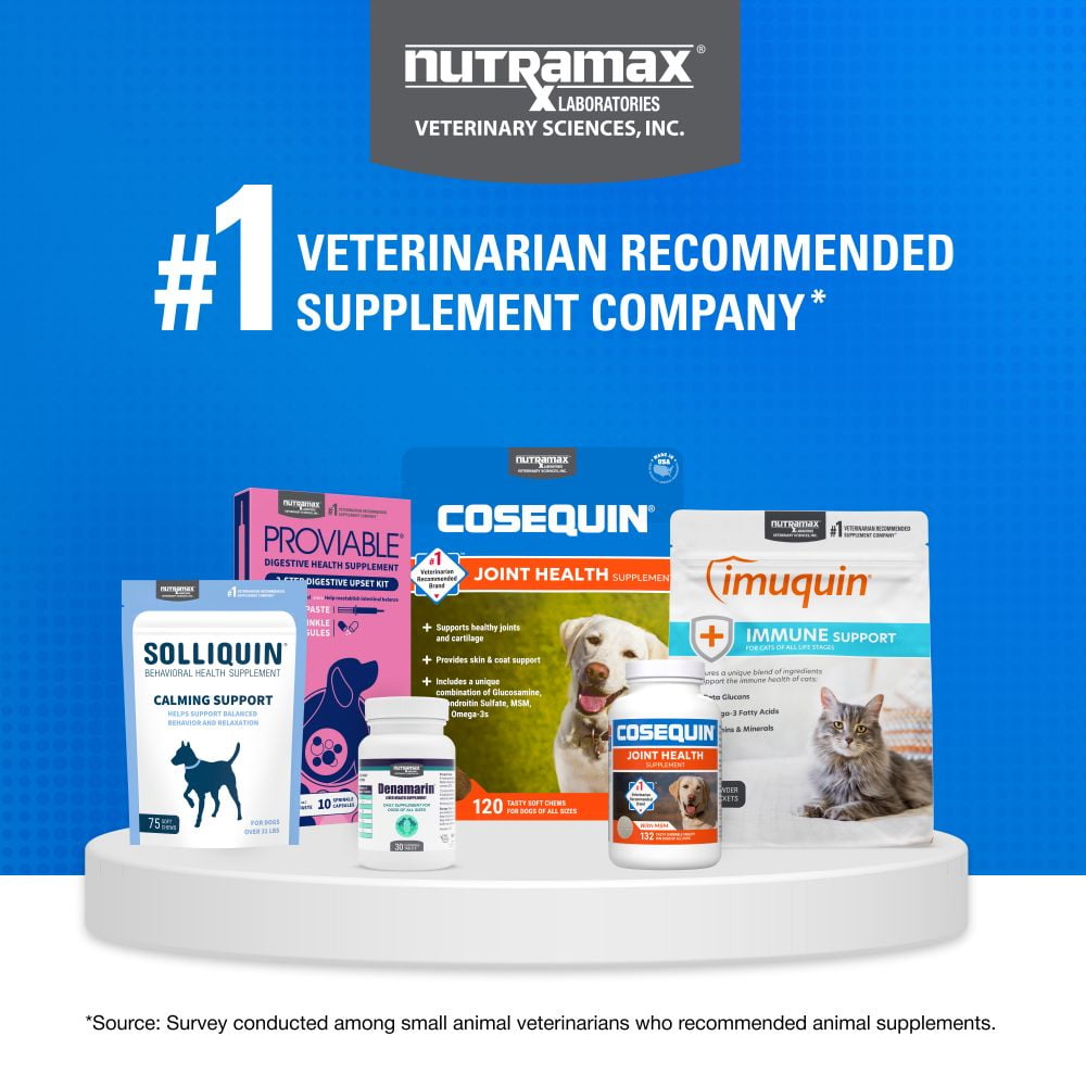 Nutramax Laboratories Cosequin Pet Vitamins for Cats, 2 Pack Nutramax Laboratories Cosequin Pet Vitamins for Cats, 2 Pack