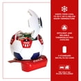 Coca-Cola Soccer Ball Mini Fridge, 5 Can Beverage Cooler White Red ...