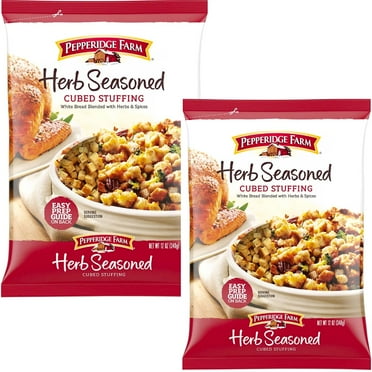 Pepperidge Farm Cubed Stuffing Herb Seasoned - Walmart.com