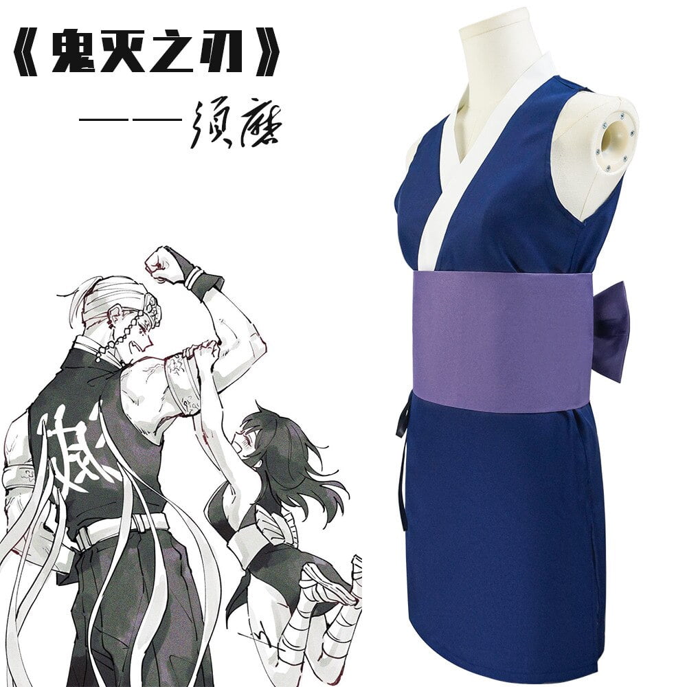 Anime Demon Slayer Makio Suma Hinatsuru Cosplay disfraz uniforme ...