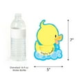 Big Dot of Happiness Ducky Duck - Shaped Fill-in Invitations - Baby ...