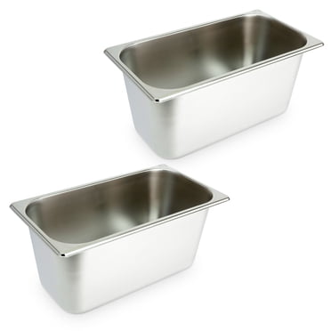 15 Pack Heavy-Duty Disposable Aluminium Cooking Pans, 21 x 13 Full Size ...