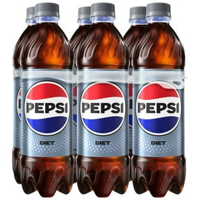 Pepsi 20 oz Soda Bottles Pack of 24, Classic Carbonated Soft Drink ...