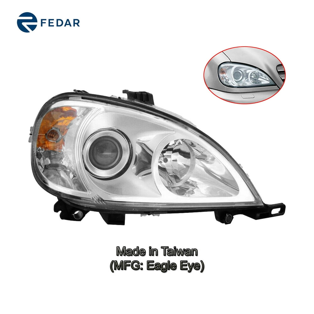 Headlight Lamp Fit 2002 2003 2004 2005 Mercedes Benz ML320/ML350/ML500 ...