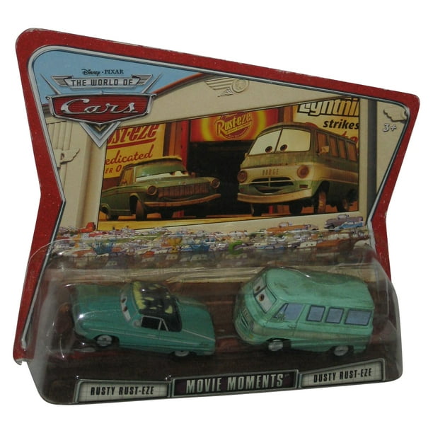 Disney Pixar Cars Movie Moments Rusty & Dusty Rust-Eze Mattel Toy Car ...
