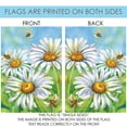 Toland Home Garden Honey Bees And Daisies Summer Spring Garden Flag ...
