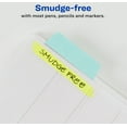 Avery Ultratabs, Margin Style, 2.5" x 1", Paper, Write-on Index Tabs ...