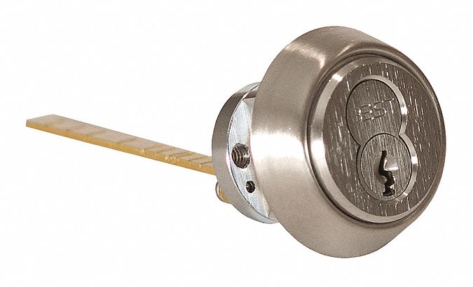 Best Rim Cylinder,Satin Chrome 12E72RP3626 - Walmart.com