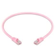 Cmple - RJ45 CAT5 CAT5E ETHERNET LAN NETWORK CABLE - 1.5 FT Pink ...