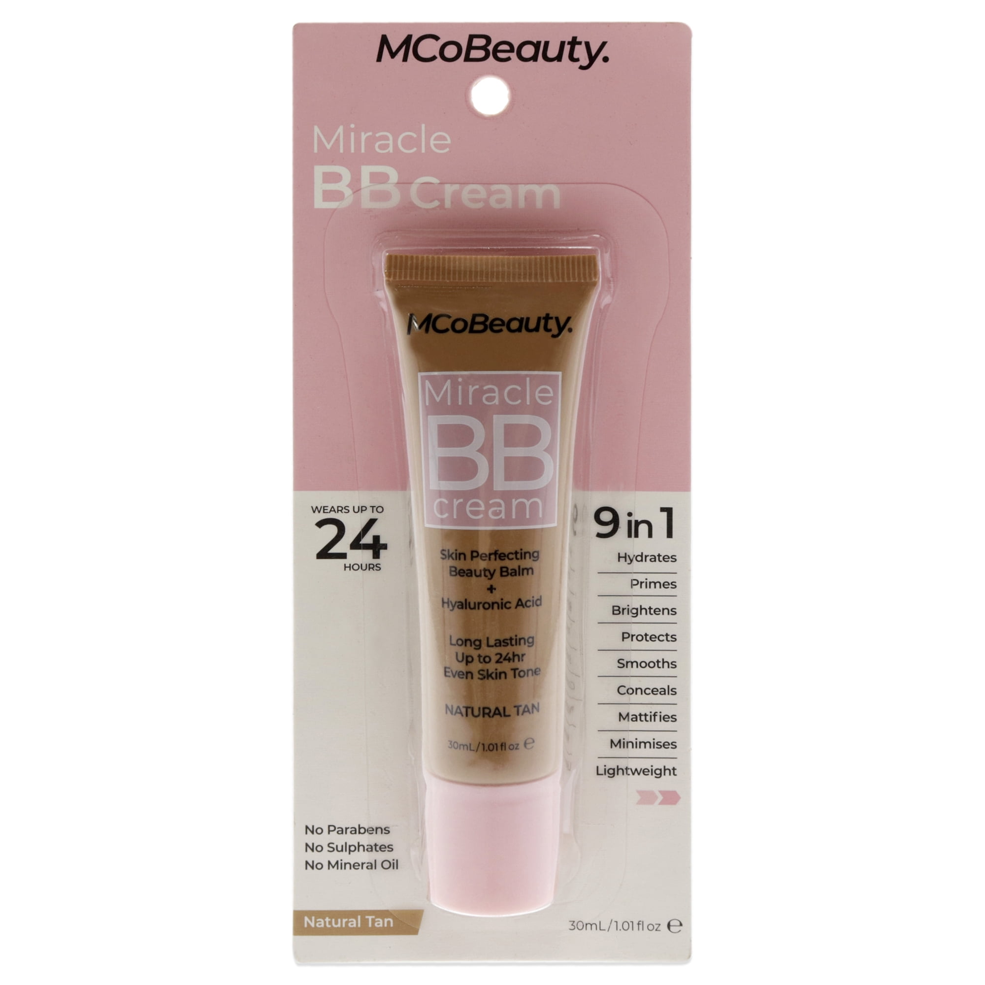 Base MCoBeauty Miracle BB Cream Bronceado natural 1 oz | Walmart en línea