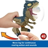 Mattel Jurassic World Mega Roar Allosaurus Action Figure, Dinosaur Toy ...