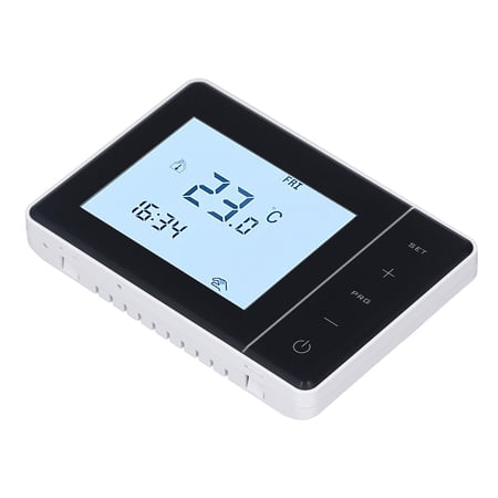 Temperature Controller, Thermostat 16A LCD Screen NTC2.5m High Acucracy ...