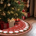 Christmas Tree Skirt Christmas Tree Skirt, 90cm Diameter, Washable ...