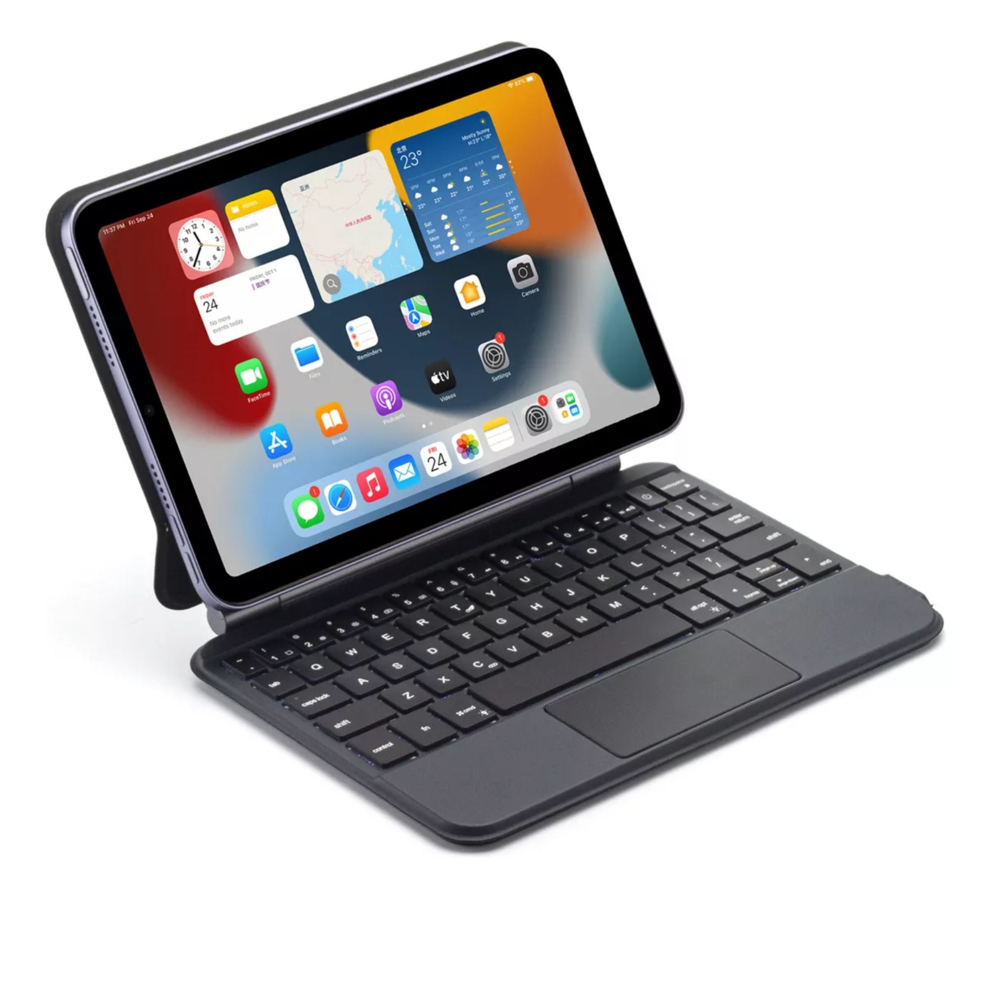 Funda Magic Keyboard MR. GADGETS para ipad Mini 6/7 8.3 teclado Español ...