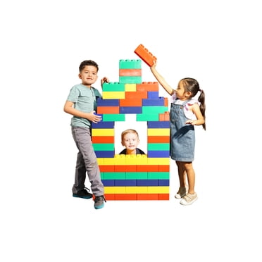 Kids Adventure Jumbo Blocks Jumbo Building Set, 192-Pieces - Walmart.com