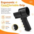 Grip Dryer Handle for Dogs V3, Ergonomic Dog Grooming Hose Attachment ...