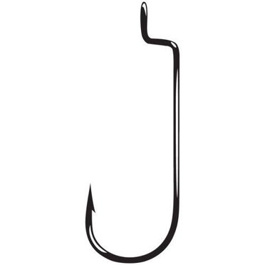 Owner 5101-141 Offset Shank Worm Hook 5 per Pack Size 4/0 Fishing Hook ...