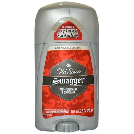 Red Zone Swagger Anti-Perspirant Deodorant by Old Spice for Men - 2.6 ...