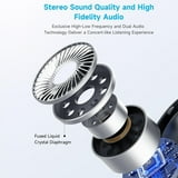 Aurotlu, Wireless Earbuds V5.3, LED Power Display, 200H Playtime ...