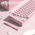 ASIASN-Keycaps Jelly Pink, Clear Cute Keycaps, Transparent Custom ...